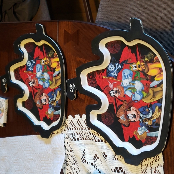 Trudeau | Other | Disney Pirate Plates | Poshmark